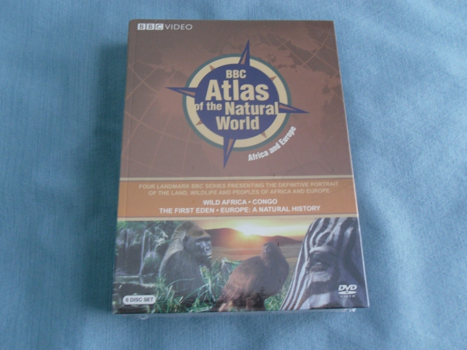 BBC Atlas of the Natural World - Africa/Europe (DVD, 2007, 6-Disc Set ...