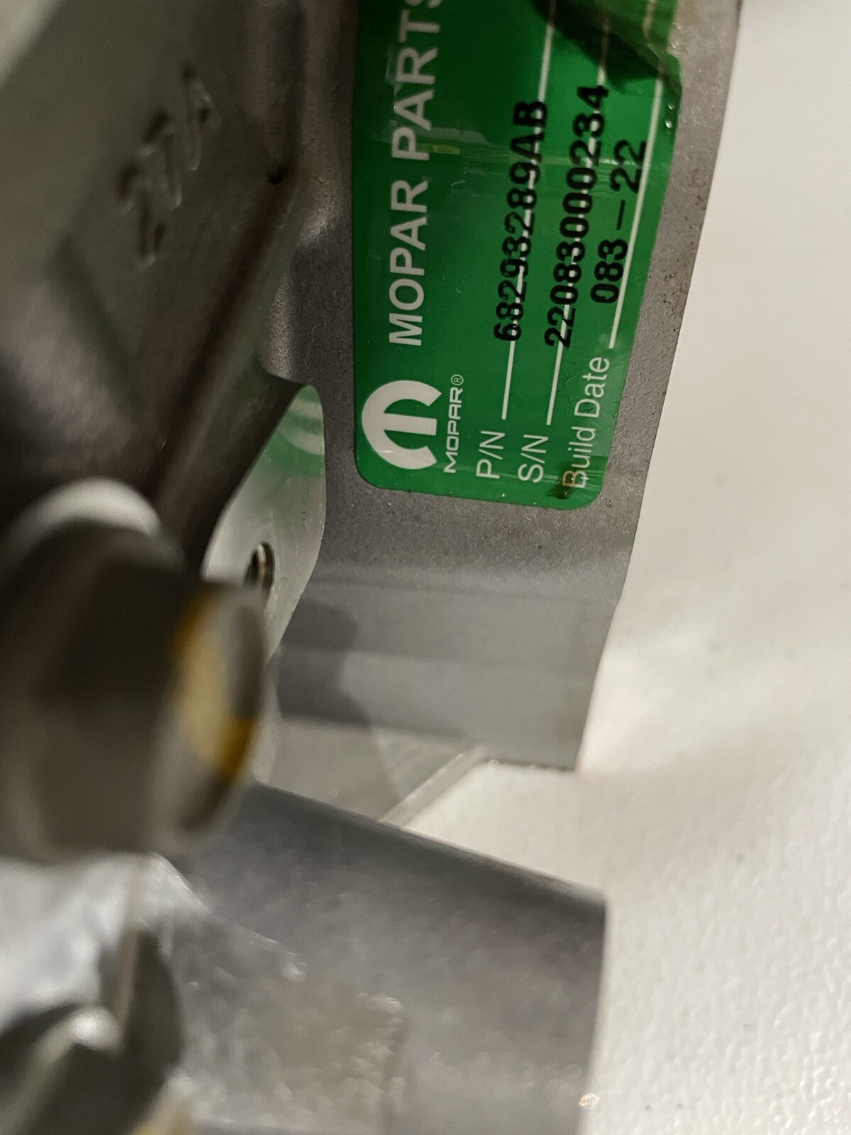 Genuine Mopar Cylinder Head Left Side 68293289AB for sale online | eBay