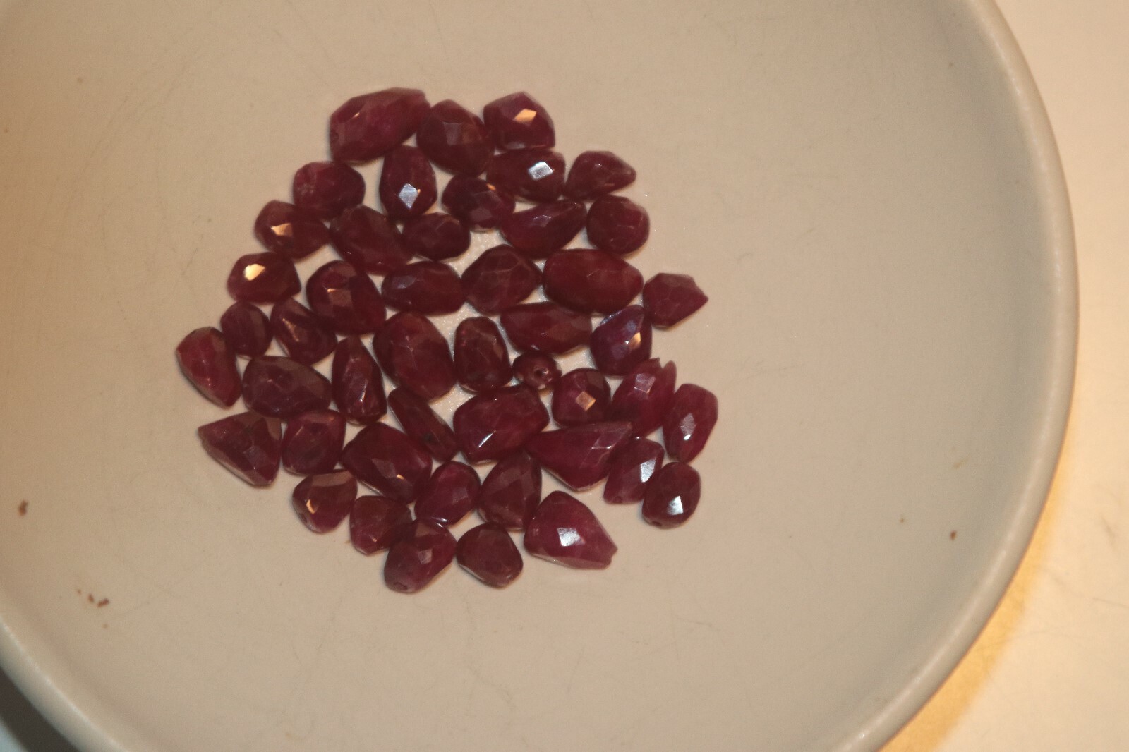 Ruby Opaque Chips Lot sb4 | eBay