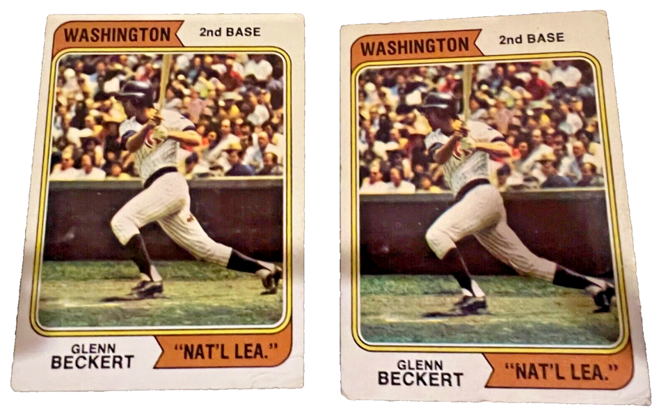 1974 Topps "Washington" Padres Error cards 14 card lot | eBay