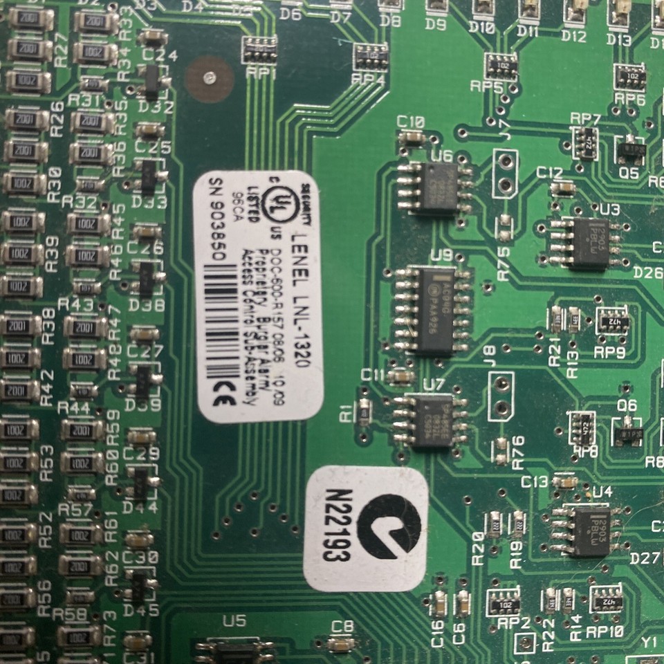 Lenel LNL-1320 Dual Reader Interface Module Access Control 753359782799 ...