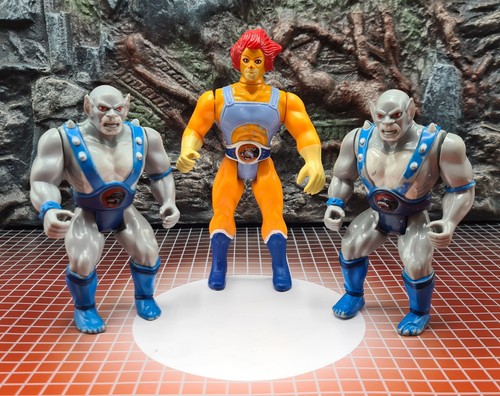 Vintage Thundercats Lion-O Panthro x 2 Action Figure Bundle 1985 ...