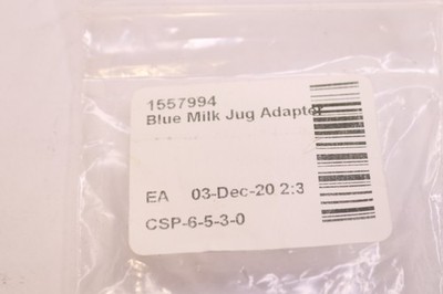 Franke Milk Jug Adapter Blue 1557994 | eBay