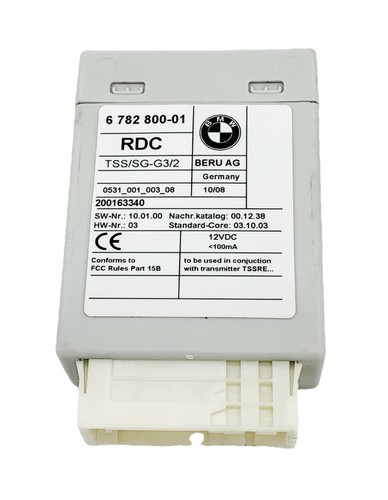 2006 - 2010 BMW E90 E60 335i 328i 528i Tpms Tire Pressure Monitor ...