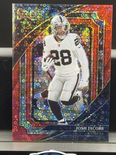 2022 Panini Select Suite Level Red Disco /49 #374 Josh Jacobs + Bonus ...