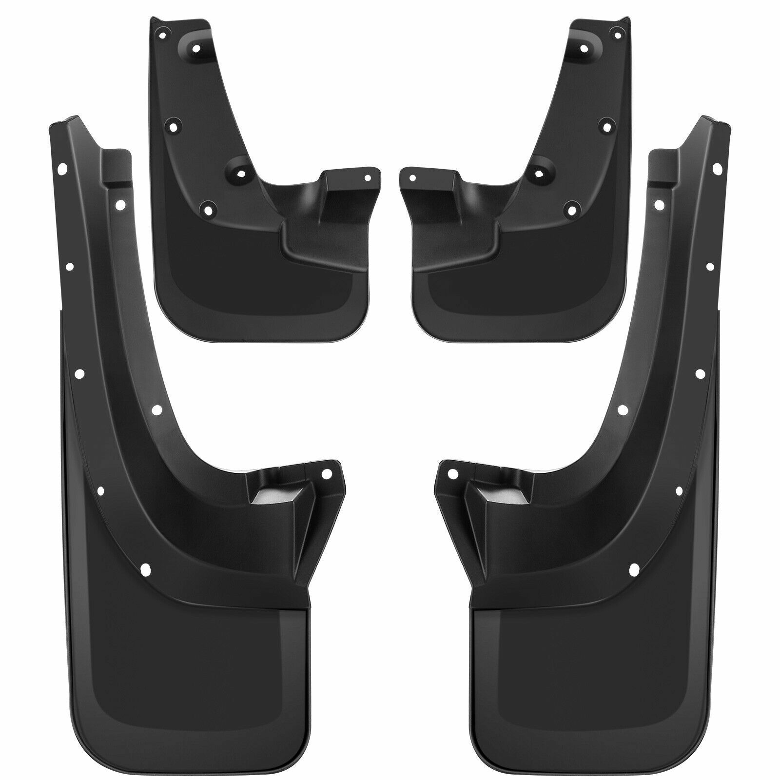 4x Front & Rear Splash Guards Mud Flaps Mudguards for Toyota 4Runner ...