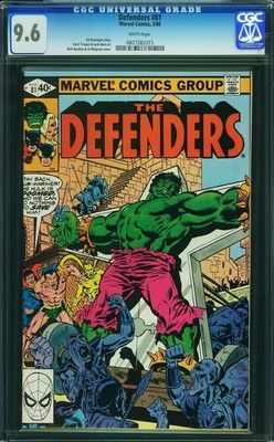 Defenders #81 (Marvel, 1980) CGC 9.6 | eBay