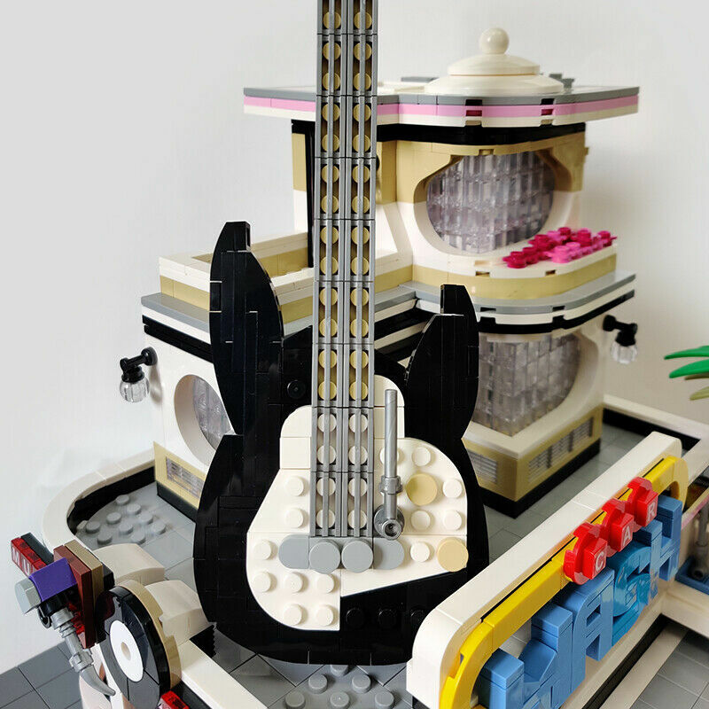 Building Blocks City Set MOC Car Wash Shop W/Lights Model DIY Toy | eBay UK