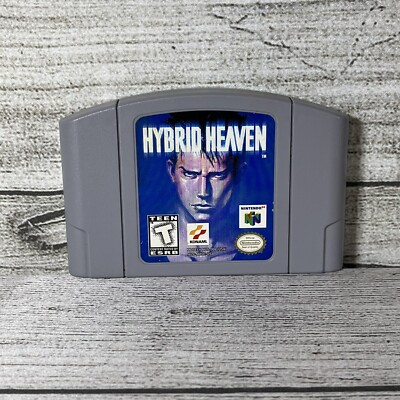 Hybrid Heaven (Nintendo 64 N64) Genuine Authentic - TESTED / WORKING ...