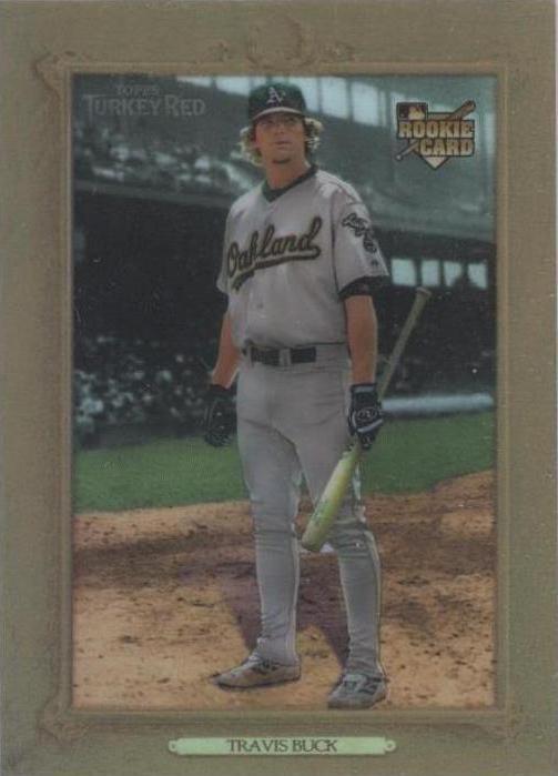 2007 Topps Turkey Red - Travis Buck #154 Chrome Refractor /999 for sale ...