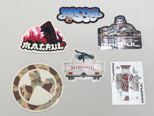 2023 MAGPUL SET OF 6 GUN SHOW STICKERS DECALS NEW AUTHENTIC LIMITED ...