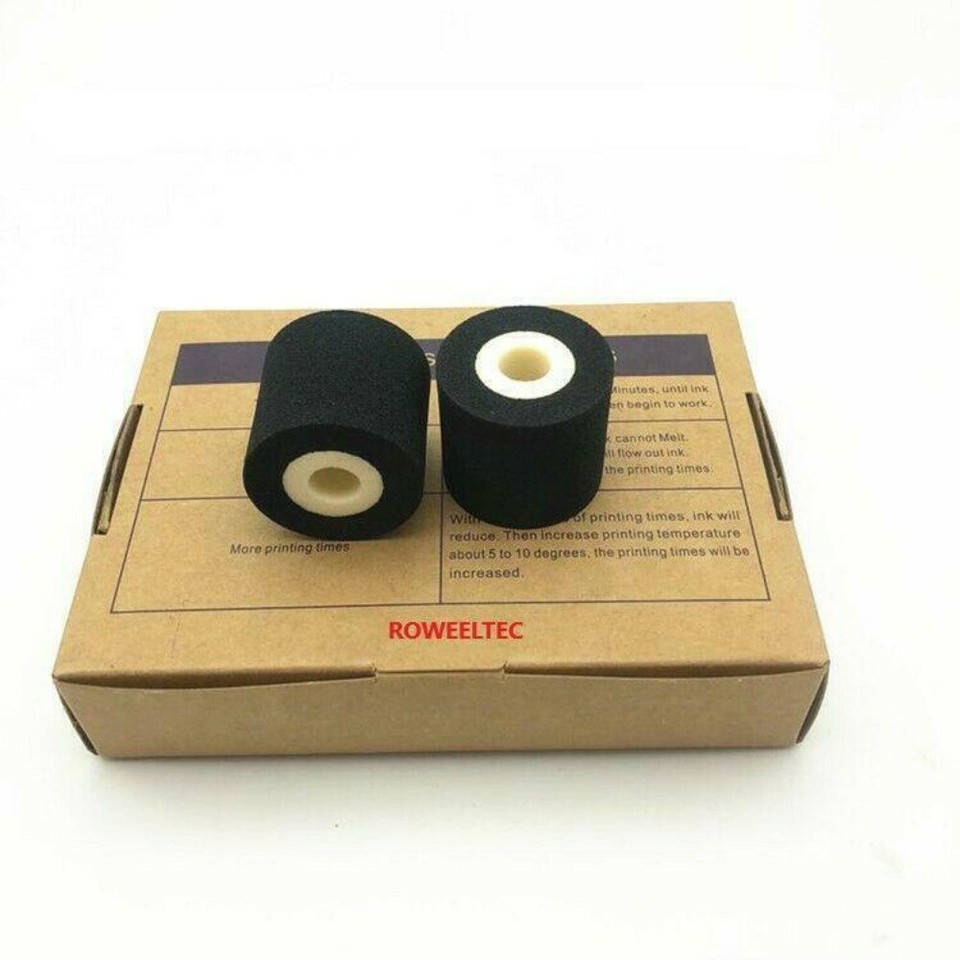 12pcs Hot Ink Roller 36*32mm for Solid Ink Wheel Code Printer Coding ...