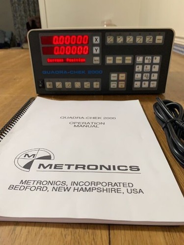 Refurbished Quadra-Chek QC-2200-AR DRO listed by Original Metronics ...