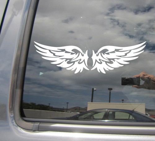Angel Wings - Tribal Design - Car Auto Window Vinyl Decal Sticker 08031 ...