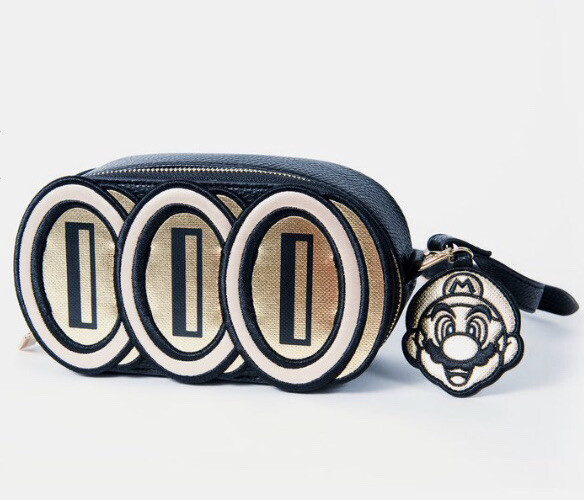 Danielle Nicole Nintendo Super Mario Bros Gold Coins Crossbody Purse ...