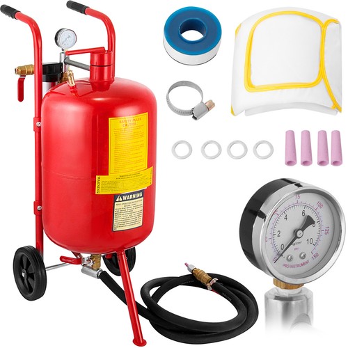 VEVOR 40L Sandblaster Sandblasting Blaster 3m Hose Bead Pot | eBay