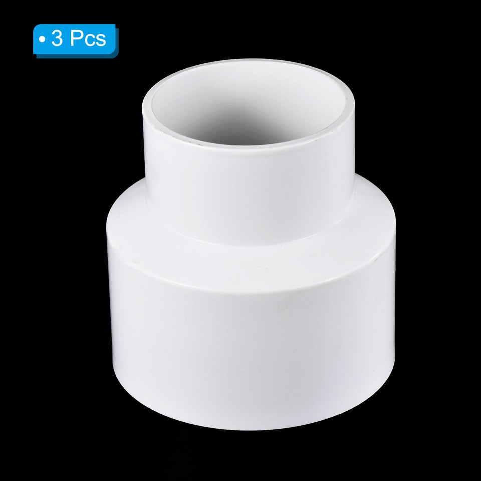 PVC Réducteur Tuyau Raccord 3x2 Pouce ID, 3 Set Couplage Adaptateur ...