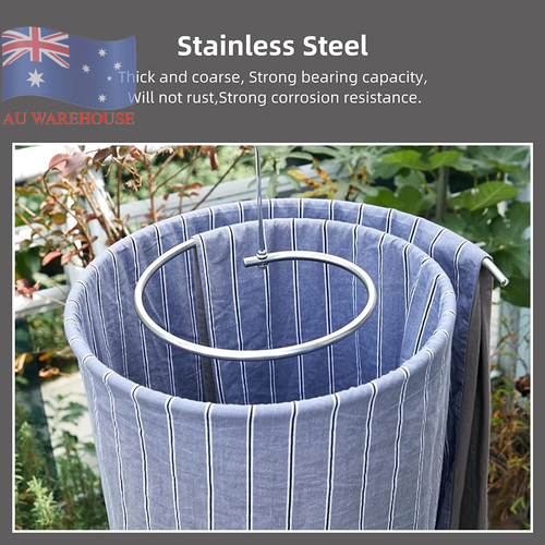 Spiral Sheet Hanger 304 Stainless Steel Space Saving Hangers for Sheets ...