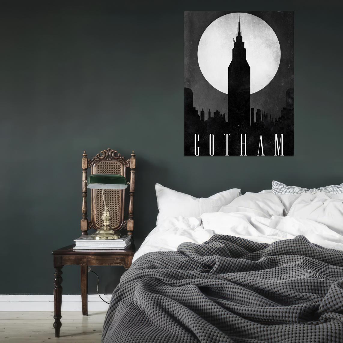 Gotham City Skyline Behang Photo Wallpaper | Find Wallpaper With