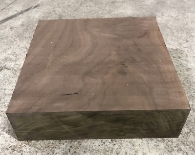 10” X 10” X 3” PA Black Walnut Turning Wood Blank Square Block Bowl ...