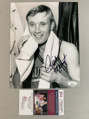 PURDUE BOILERMAKERS RICK MOUNT AUTOGRAPH 8x10 PORTRAIT PHOTO JSA ...
