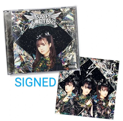 AUTOGRAPHED SIGNED Babymetal Metal Forth Moa Nakamoto Metal CD | eBay