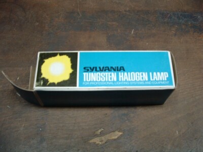 SYLVANIA TUNGSTEN HALOGEN LAMP # 250Q/CL EHT 250 WATT 120 VOLT 2000 ...