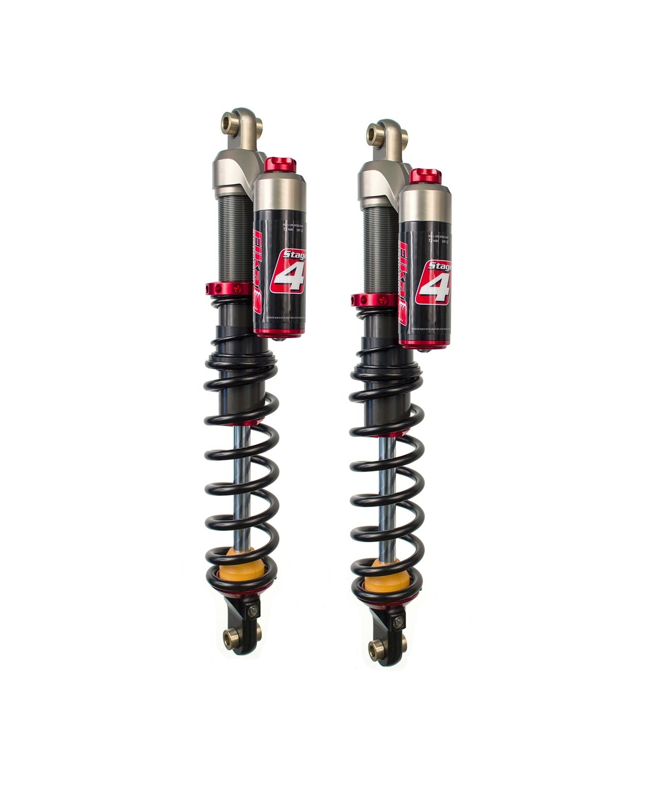 Elka Stage 4 Front Shocks Suspension Pair Ski-Doo MXZ TNT 850 ETEC ...
