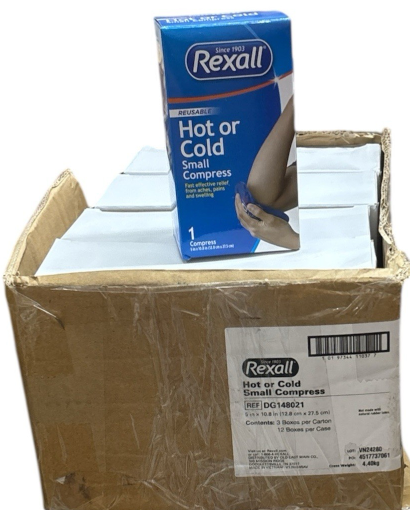 Lot of 12 Rexall Reusable Microwaveable Hot or Cold Compresses Small 5 ...