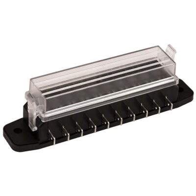 K4 Atc Fuse Block W/Water Resistant Cover And Rubber Seal, 10 Circuit ...