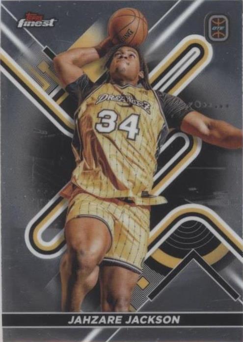 2022-23 Topps Finest OTE Overtime Elite - Jahzare Jackson #18 (RC) for ...