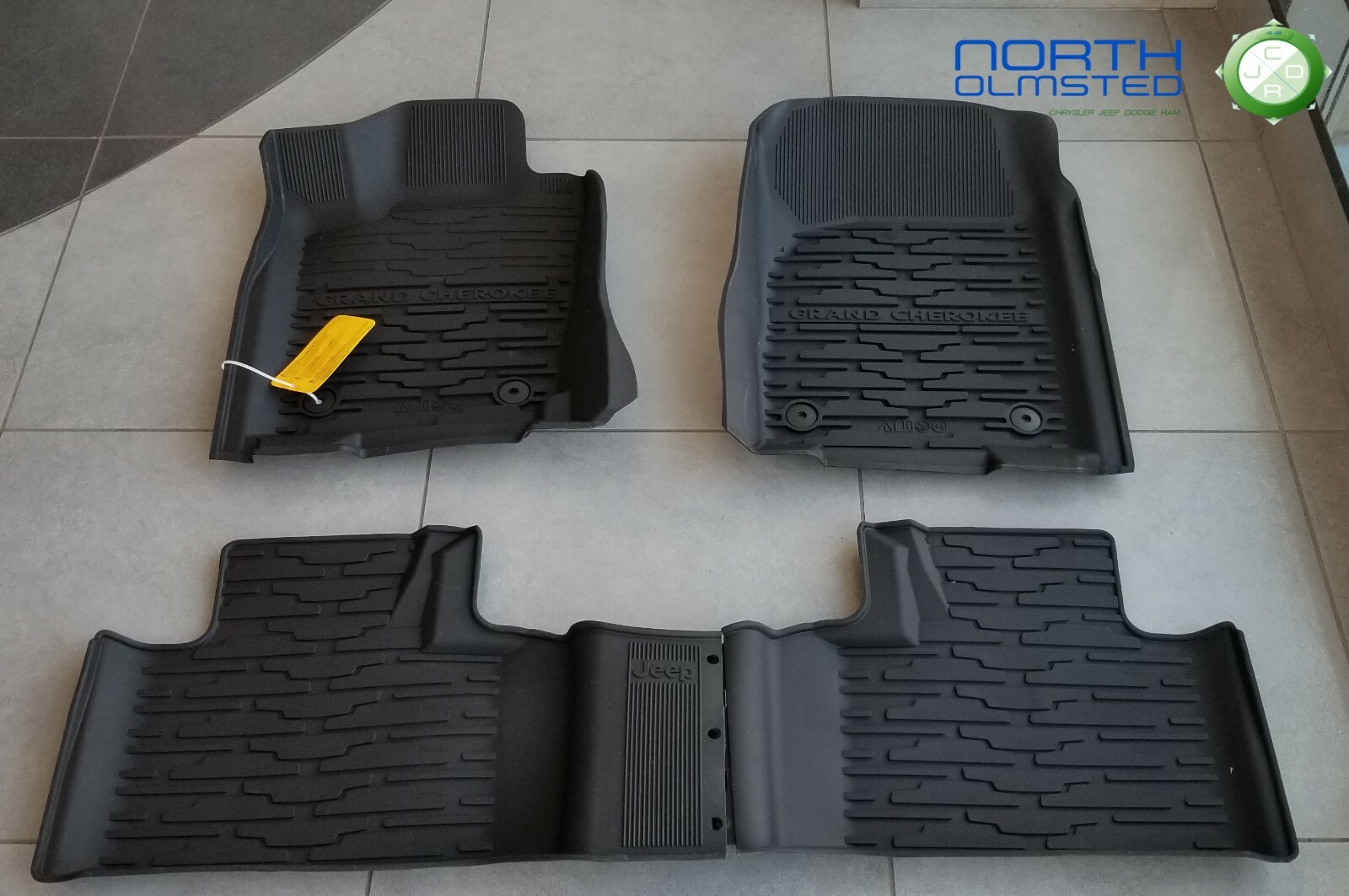 2016-2021 Jeep Grand Cherokee All Weather Floor Mats NEW Mopar OEM ...