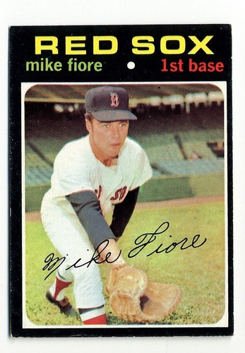 1971 TOPPS BOSTON RED SOX MIKE FIORE #287 EXMT | eBay