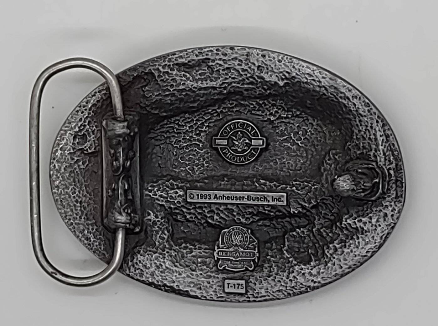 1993 Budweiser Blimp Belt Buckle - Gem