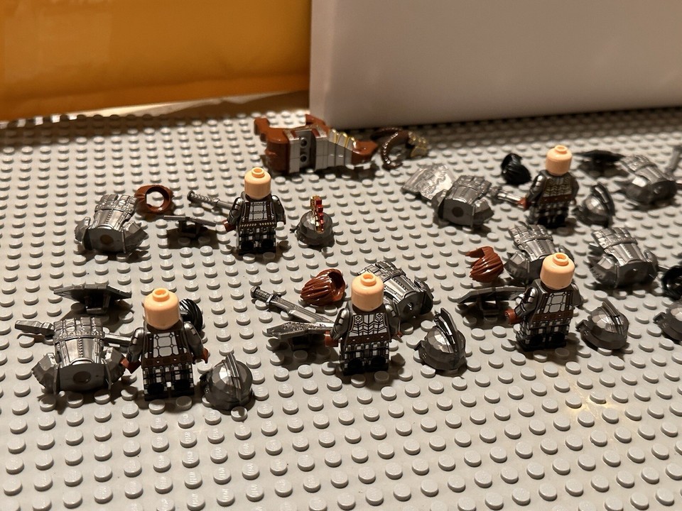 Lord Of The Rings Dwarf Legion Dwarves Army Custom Minifigures lot 73 ...