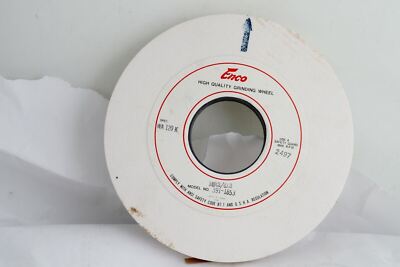 Enco White Aluminum Oxide Grinding Wheel 10"x3/4"x3" P/N391-1853 WA120K ...