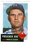 Preacher Roe autographed Baseball Card (Dodgers) 1991 Topps Archives ...