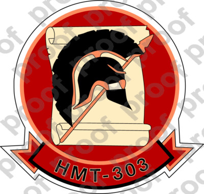 STICKER USMC HMT 303 COL ooo USMC Lisc No 20187 | eBay