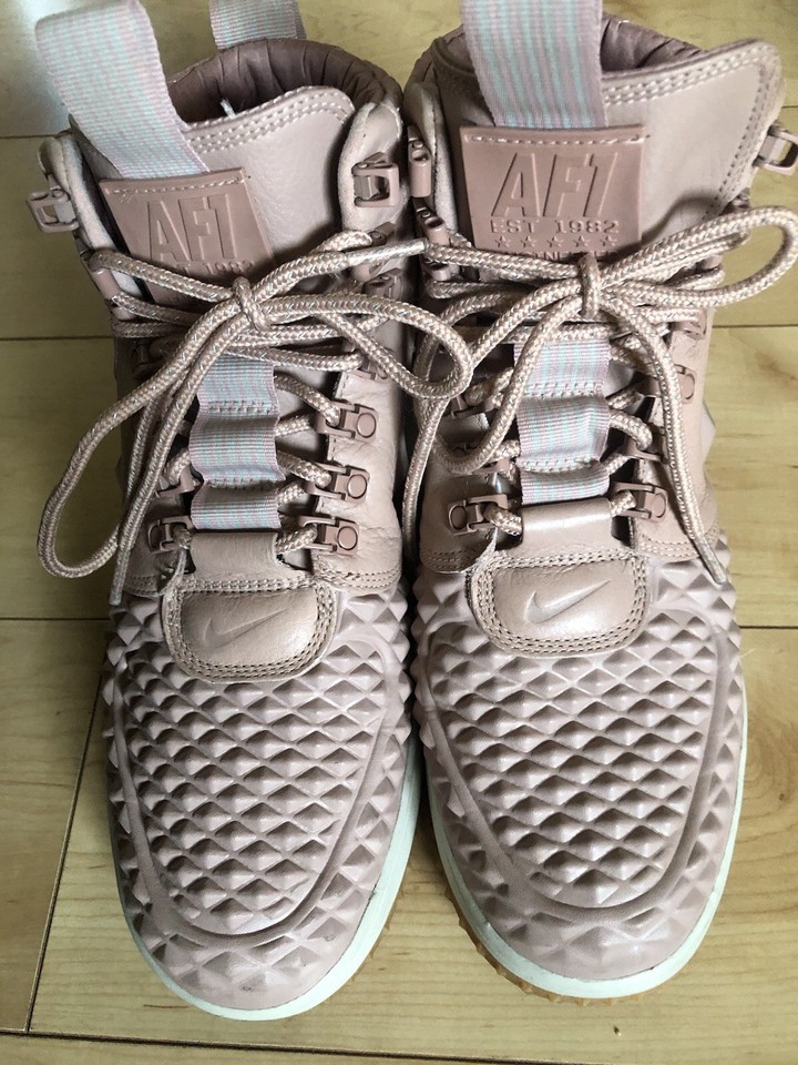 Nike AF1 Womens Pink Boots Size 10 | eBay