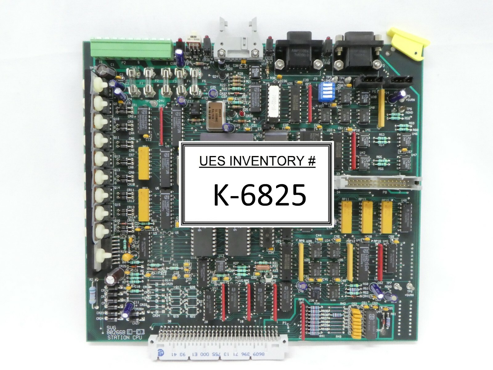 SVG Silicon Valley Group 80266BE-01 Station CPU PCB Card 90S DUV ...