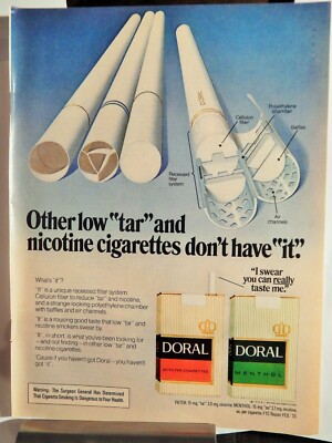 DORAL FILTER CIGARETTES VTG 1973 PHOTO AD, SOUGHT EPHEMERA | eBay