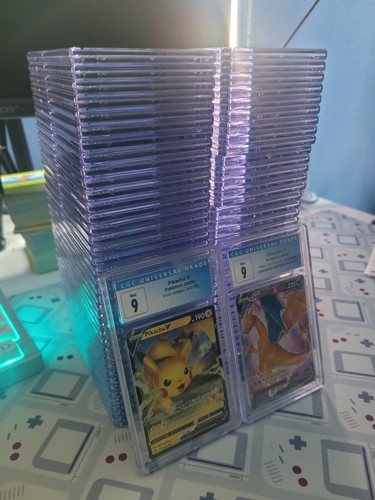 Pokemon Slab Mystery Bag - Guaranteed Slab. Vintage Modern Full Art ...