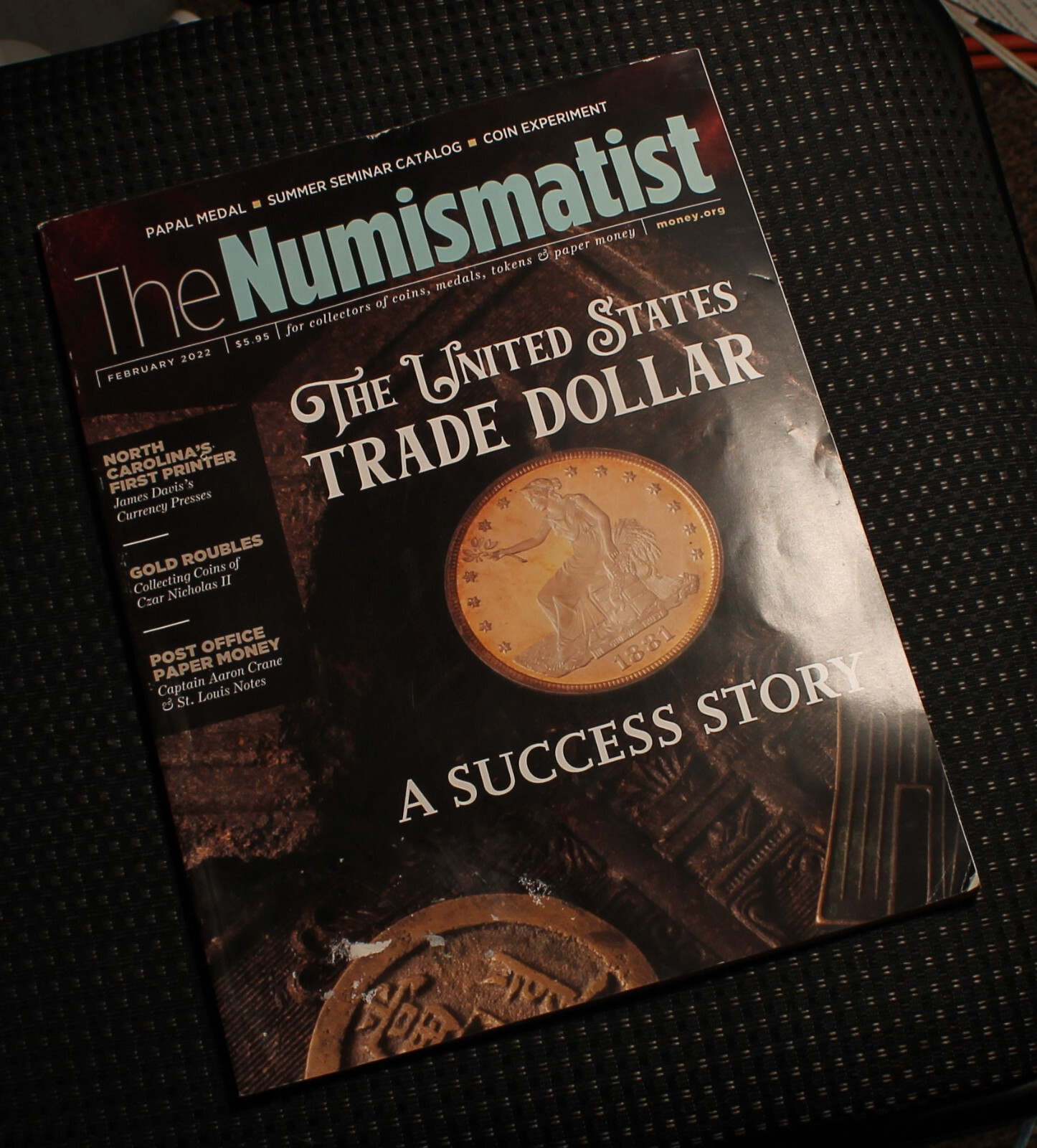 The Numismatist 3 Magizines January 2018, June 2022, Febuary 2022 Lot ...