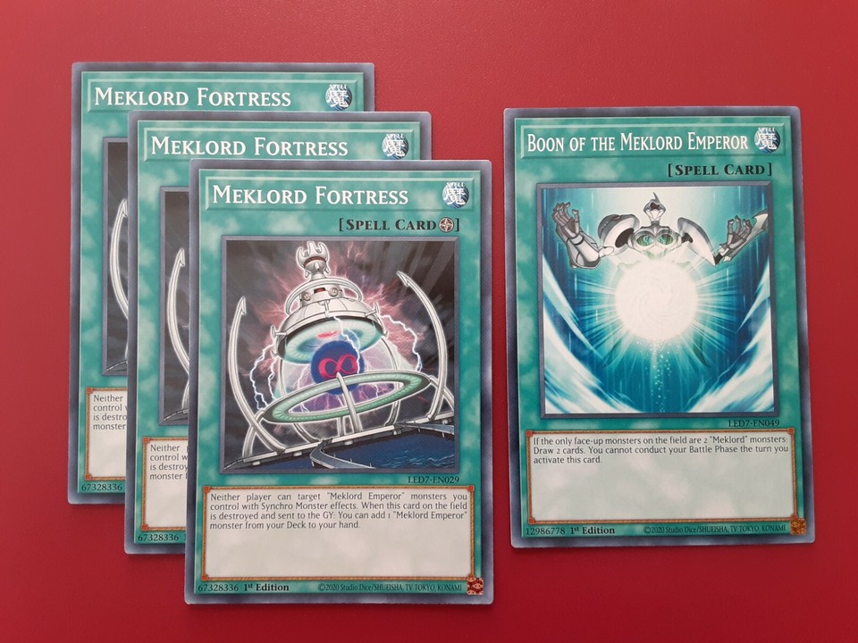 Yugioh Meklord Deck 40 Card Emperor Wisel Granel Skiel Budget ...