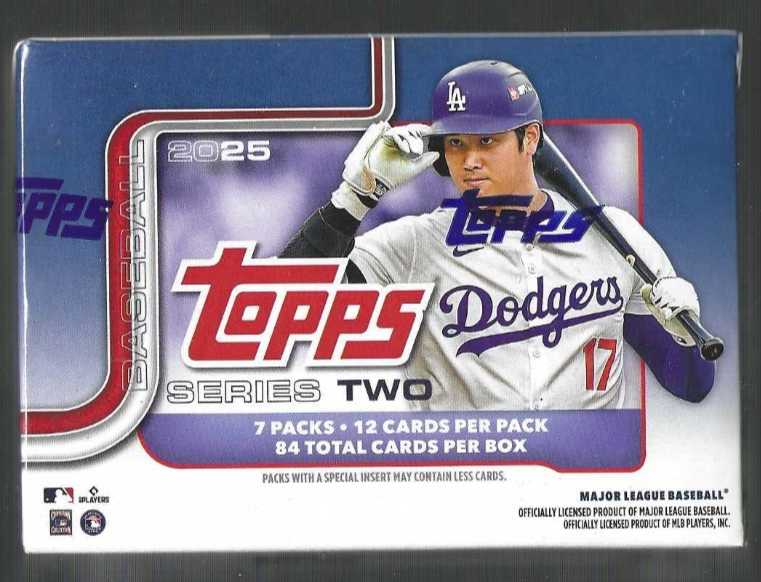 2025 TOPPS SERIES 2 BASEBALL FACTORY SEALED VALUE BOX | eBay
