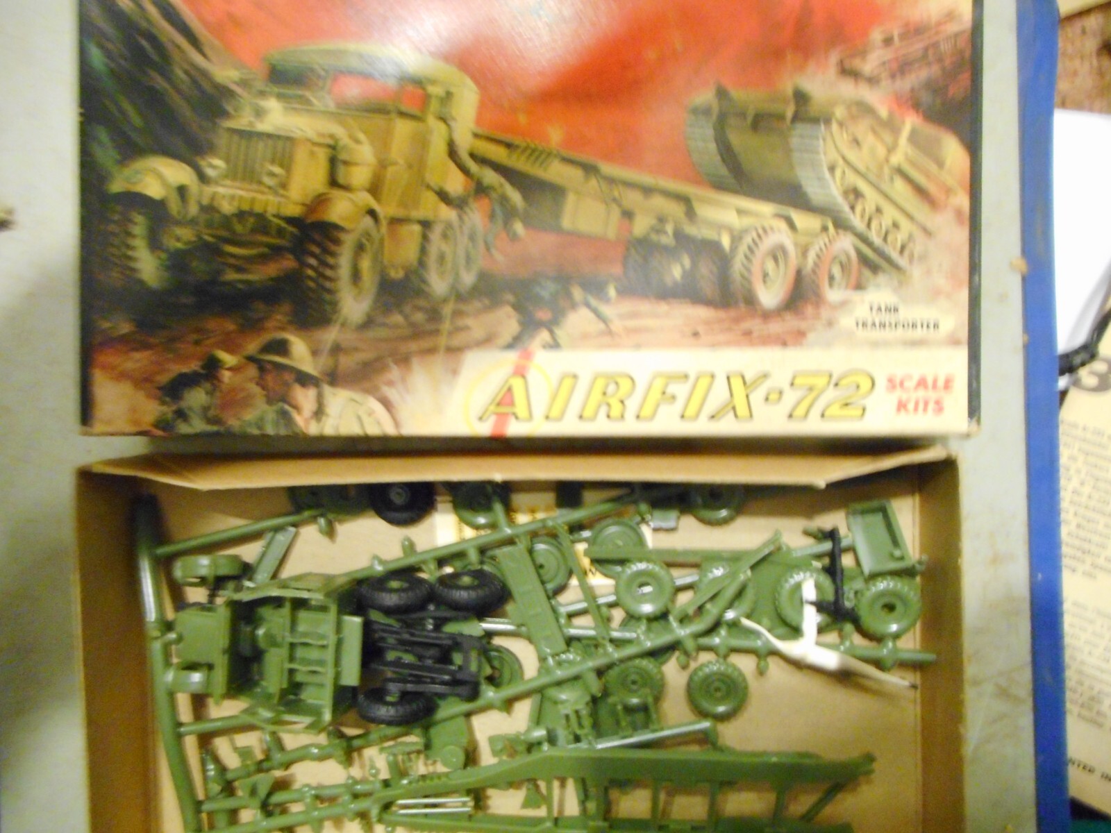 LOT 14 VINTAGE MODEL KIT&BOXES MI-79 TANK TRANPT KETTENKRAFTRAD PLANES ...