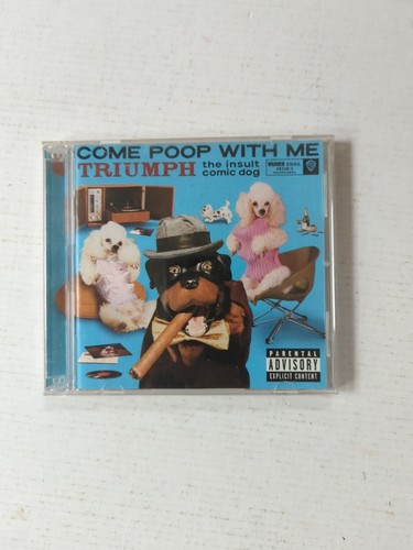 Come Poop with Me by Triumph the Insult Comic Dog (DVD & CD Set ...