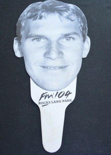 ALLAN LANGER QLD STATE OF ORIGIN ORIGINAL 80'S MASK! BRISBANE BRONCOS ...