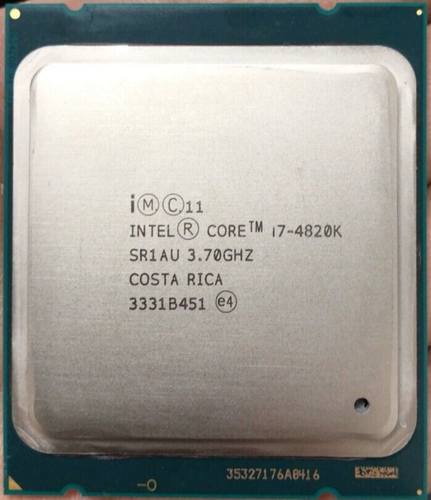 Intel Core i7-4820K Processor (3.70GHz,LGA 2011, Quad-Core) - SR1AU ...
