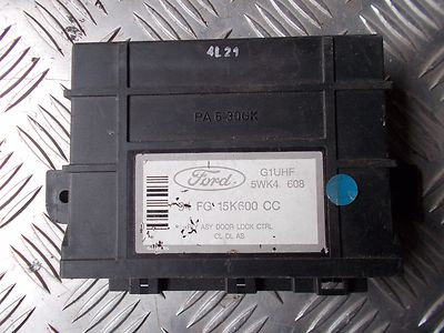 96-99 FORD FIESTA MK4 CENTRAL LOCKING ALARM REMOTE MODULE 96FG15K600FB ...